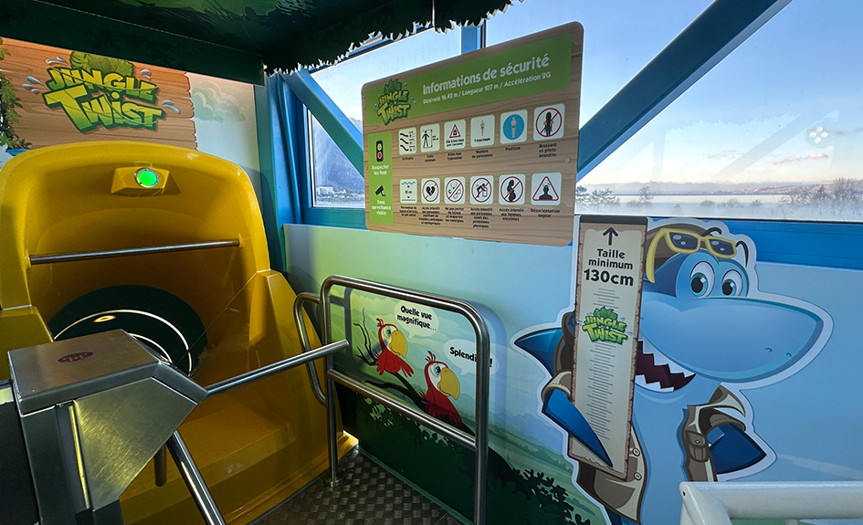 Entrée journalière à Aquaparc avec le toboggan Booster Loop à volonté ...