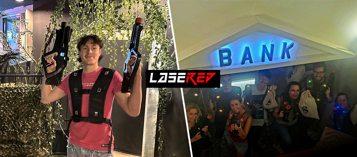 Session de LaseRed pour 4 ou 6 personnes - Realdeals.ch