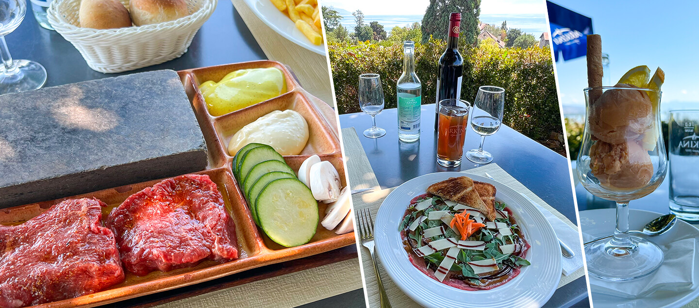 Menu entrecôte sur ardoise avec entrée au choix vin et digestifs dès 2 ...