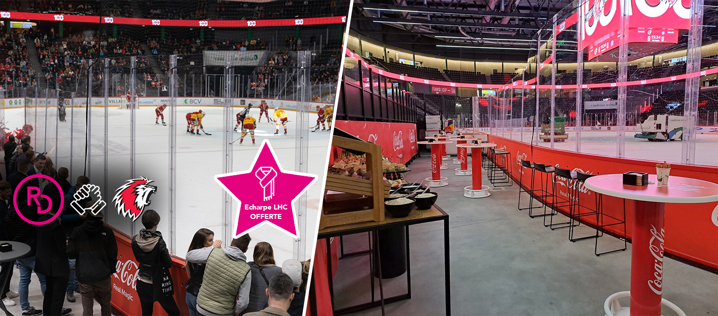 LHCxRD - 1 entrée pour un Match du LHC en "Coca-Cola Ice Expérience" privatisée Realdeals.ch ...