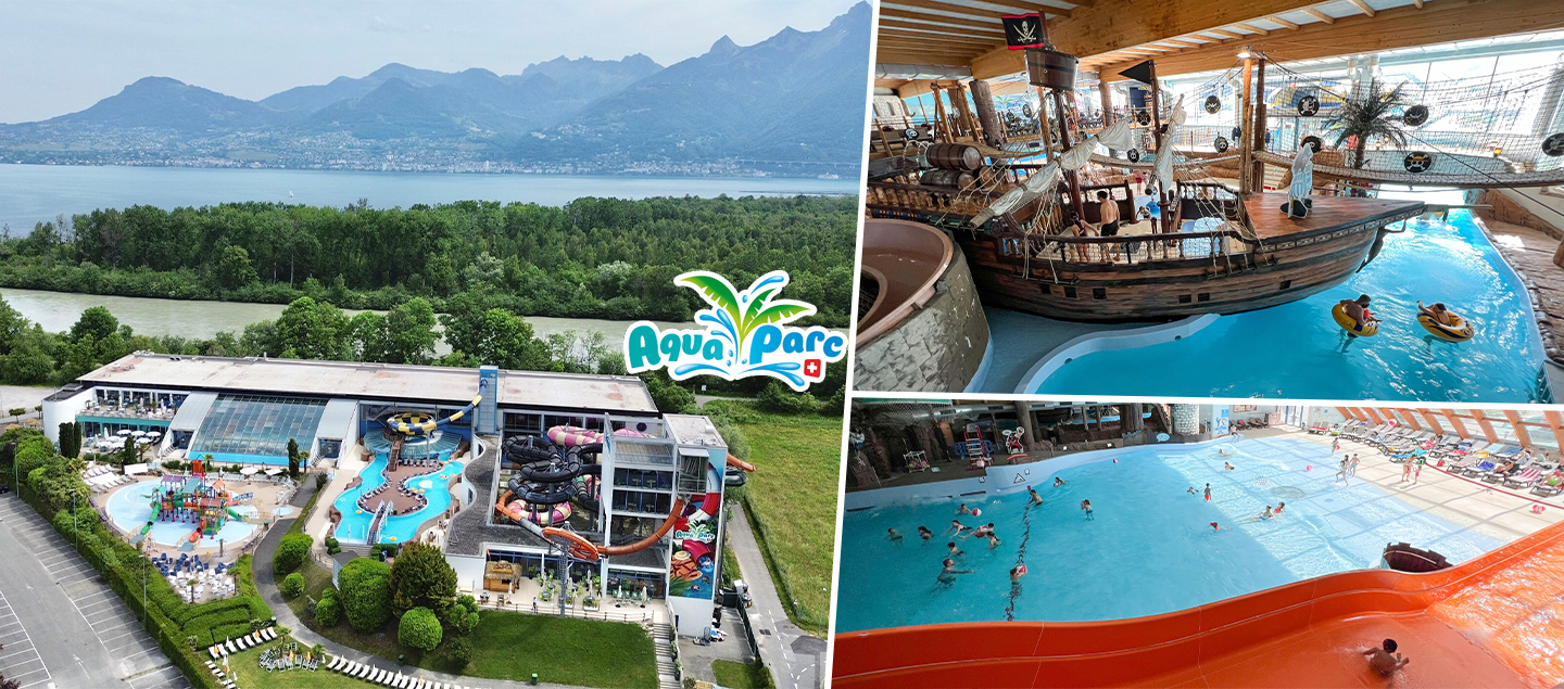 Entrée journalière à Aquaparc avec le toboggan Booster Loop à volonté ...