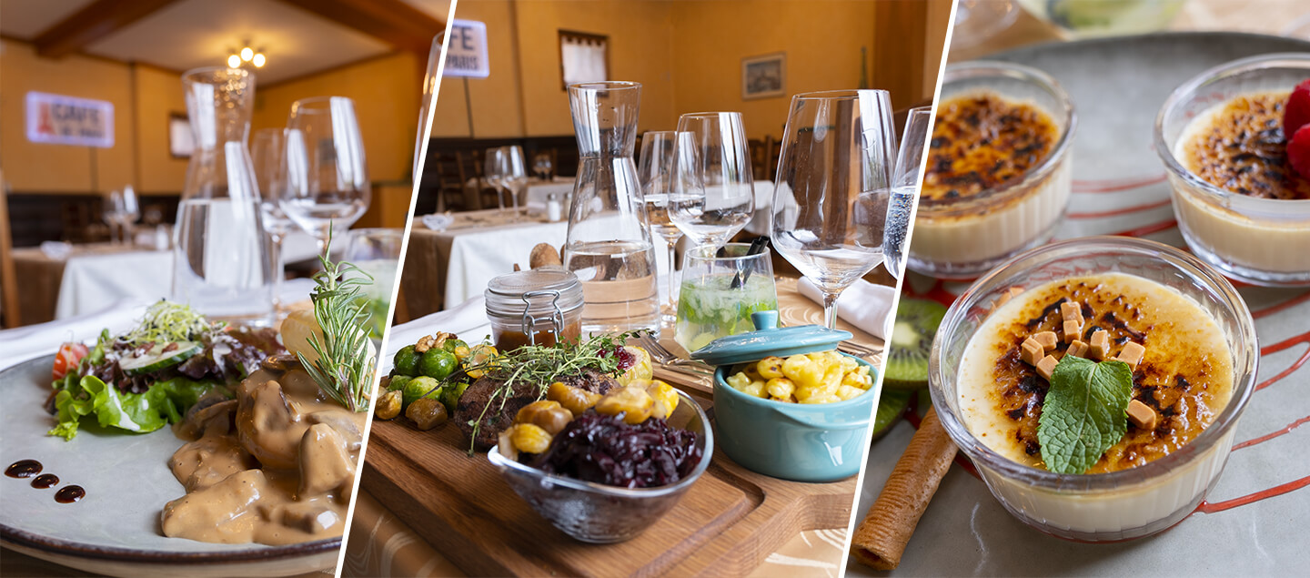 Menu chasse avec entrée et dessert dès 2 personnes - Realdeals.ch