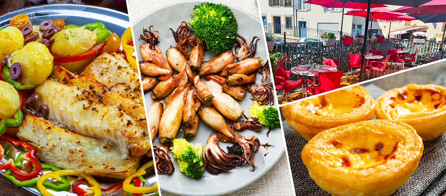 Menu découverte portugais dès 2 personnes - Realdeals.ch