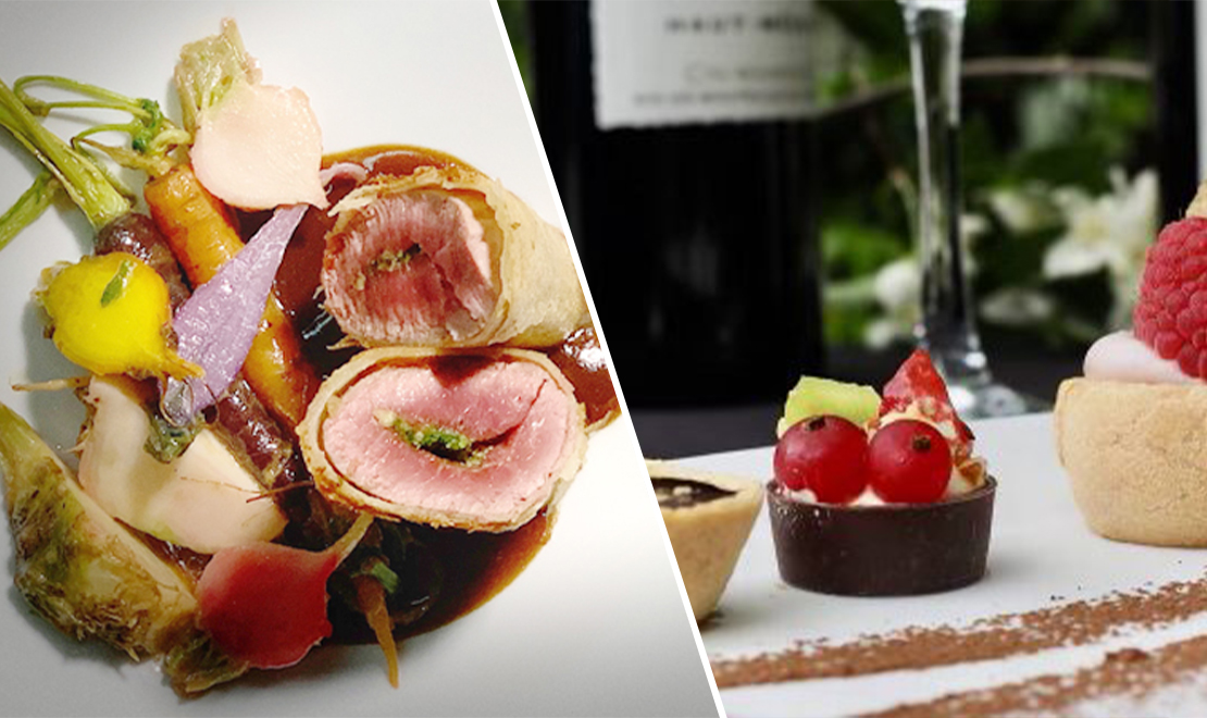 Menu Bistronomique avec amuse-bouche, entrée, plat et farandole de ...