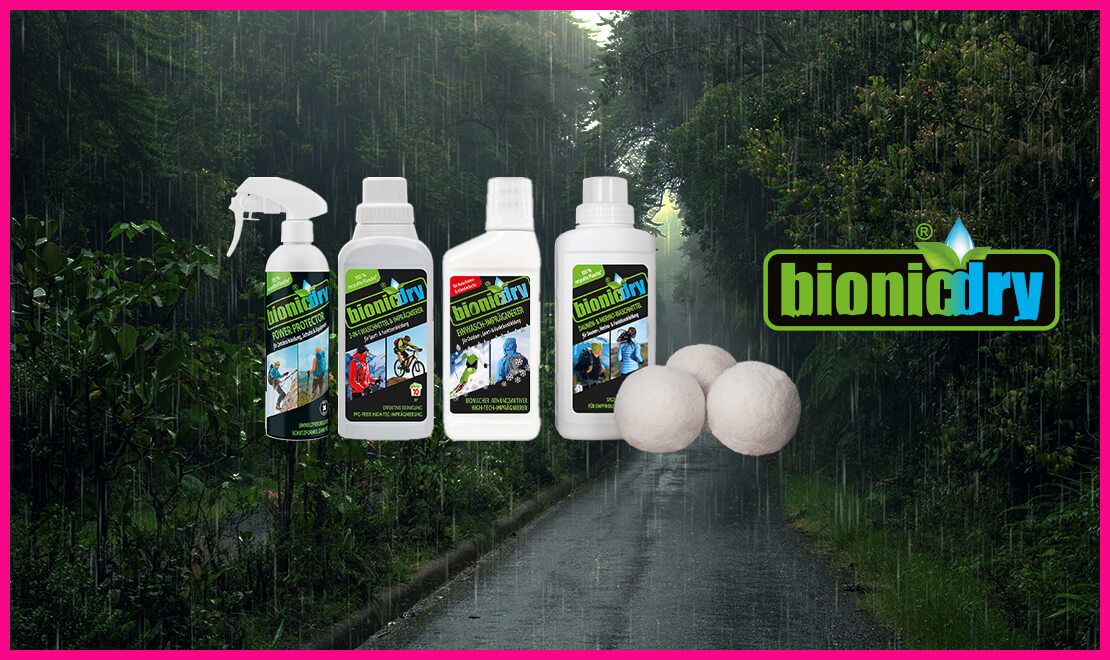 Set de 4 produits imperméabilisants révolutionnaires Bionicdry - Realdeals.ch