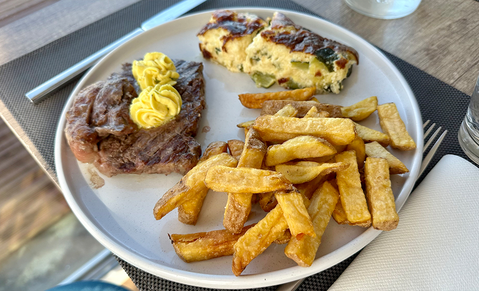 Menu entrecôte de bœuf avec entrée et dessert dès 2 personnes ...