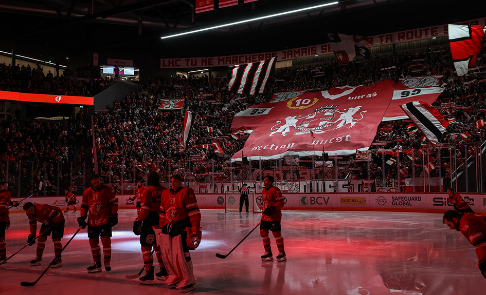 LHCxRD - 1 entrée au match de Champions Hockey League Lausanne HC – Mountfield HK en place ...
