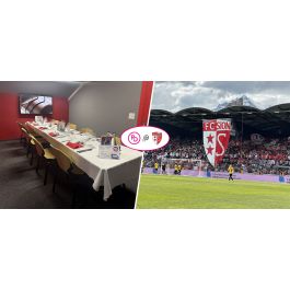 FCSIONxRD - 1 accès en Loge Platine VIP pour un match du FC Sion (menu ...